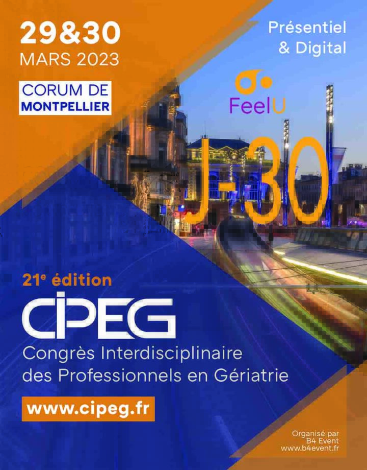 CIPEG 2023 à Montpellier avec FeelU